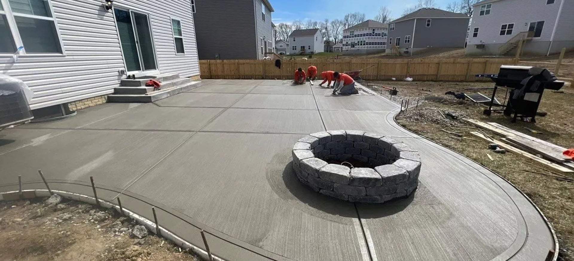 Concrete Patios Installation in Columbus, OH | Supreme Concrete
